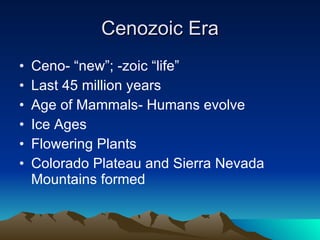 Geologic Time Lecture | PPT