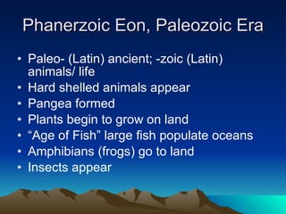 Geologic Time Lecture | PPT