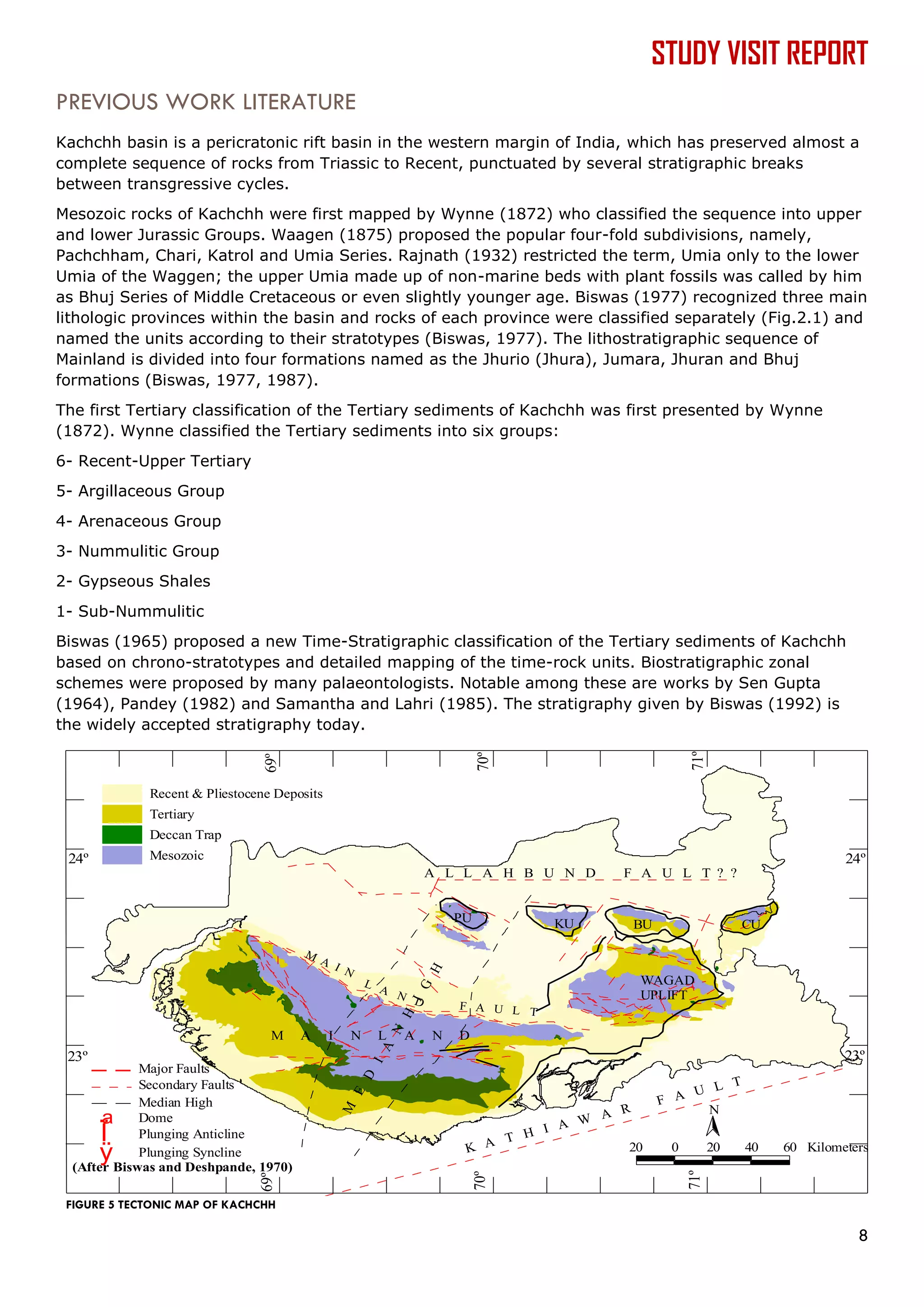 Geological geomorphological-studies-kachchh-bhuj-report | PDF