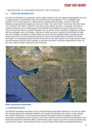 Geological geomorphological-studies-kachchh-bhuj-report | PDF