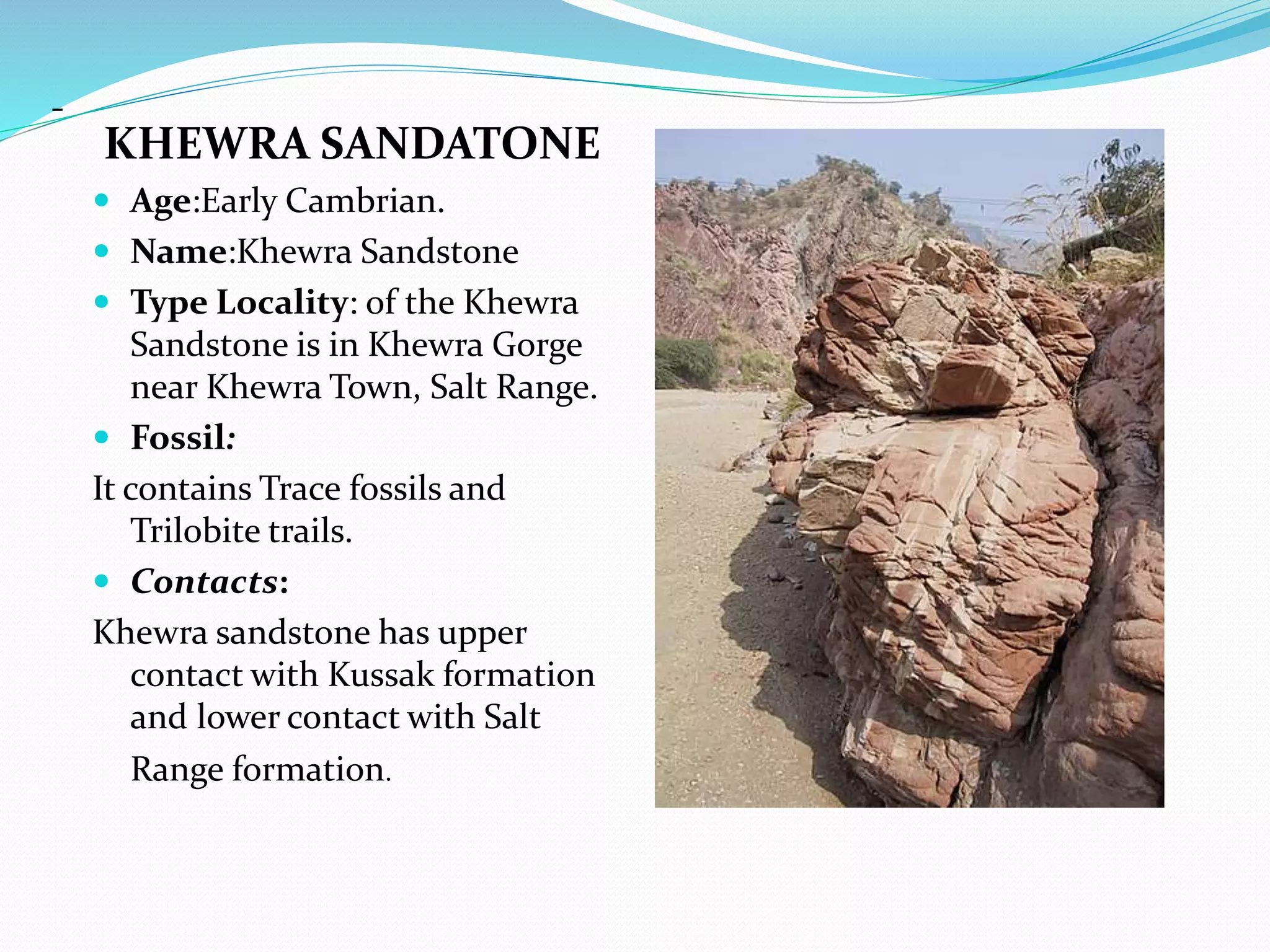 Geological of-khewra-gorge | PPTX