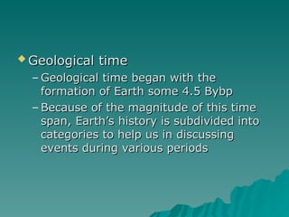 geological times ppt downlowd gggggggggggggg | PPT
