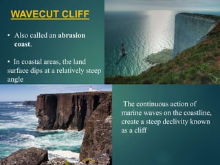 Wave Cut Cliffs In America