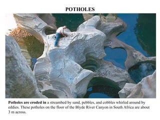 Geological action of river | PPTX