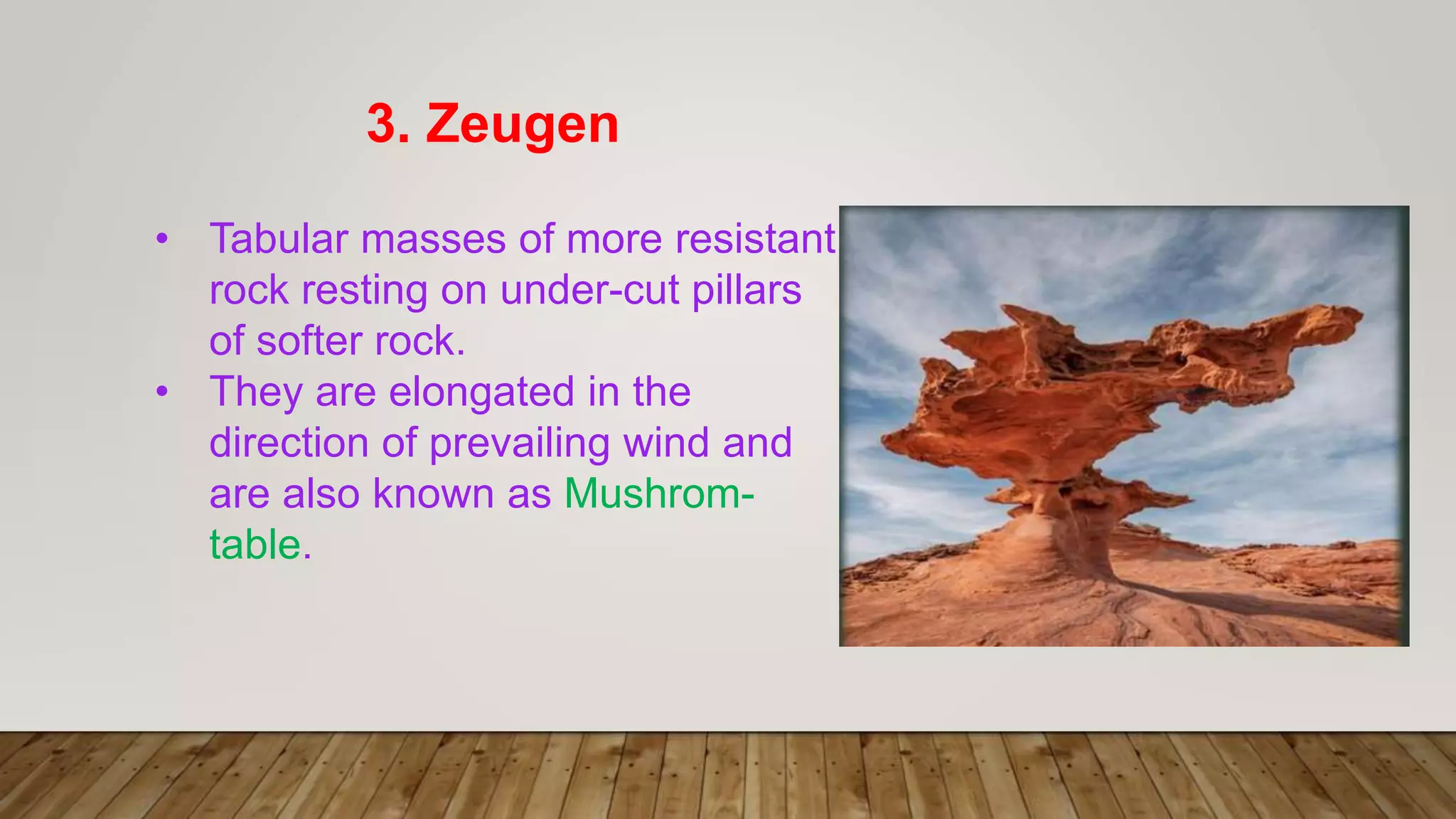 Geological action of wind | PPT