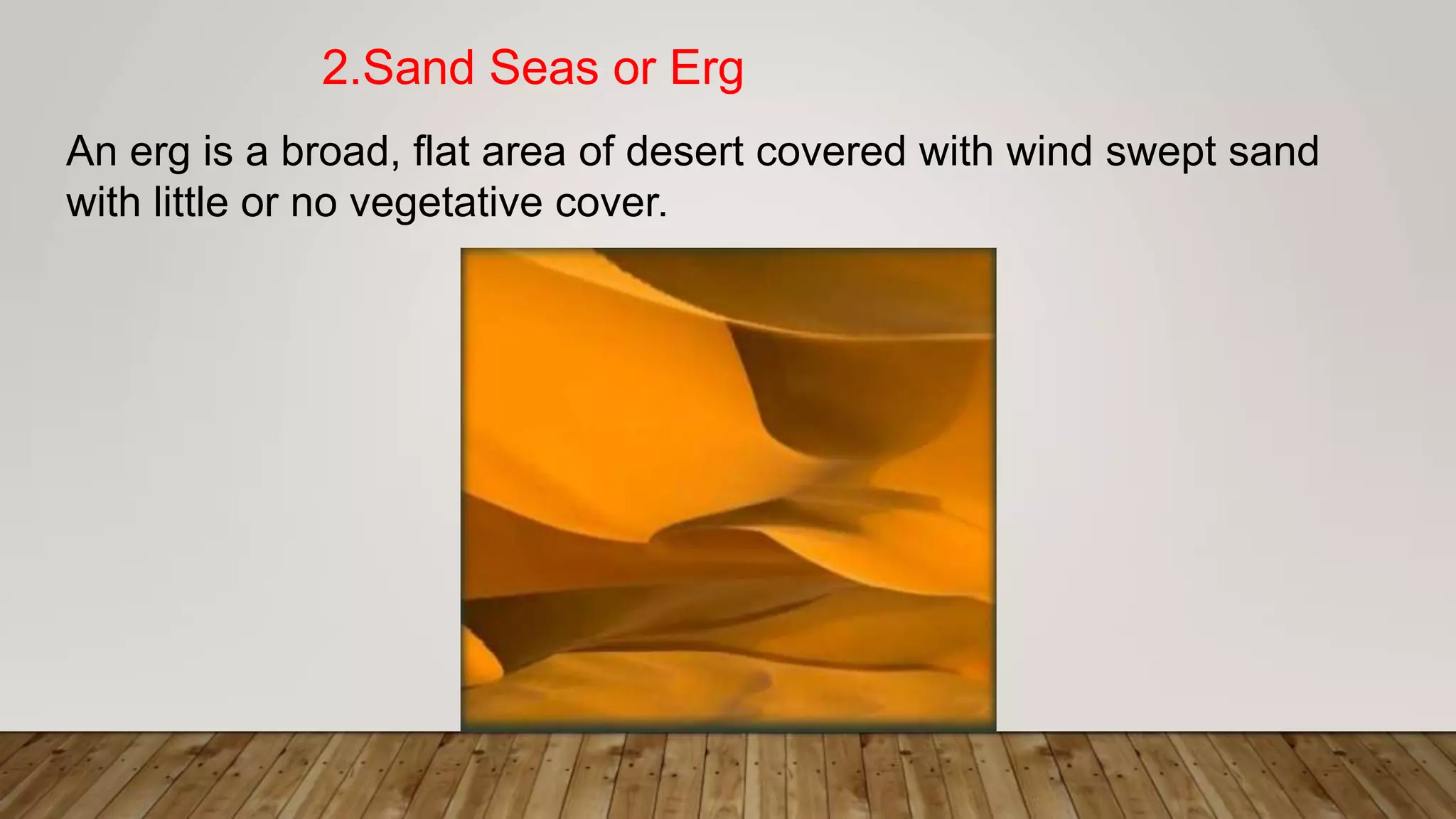 Geological action of wind | PPT