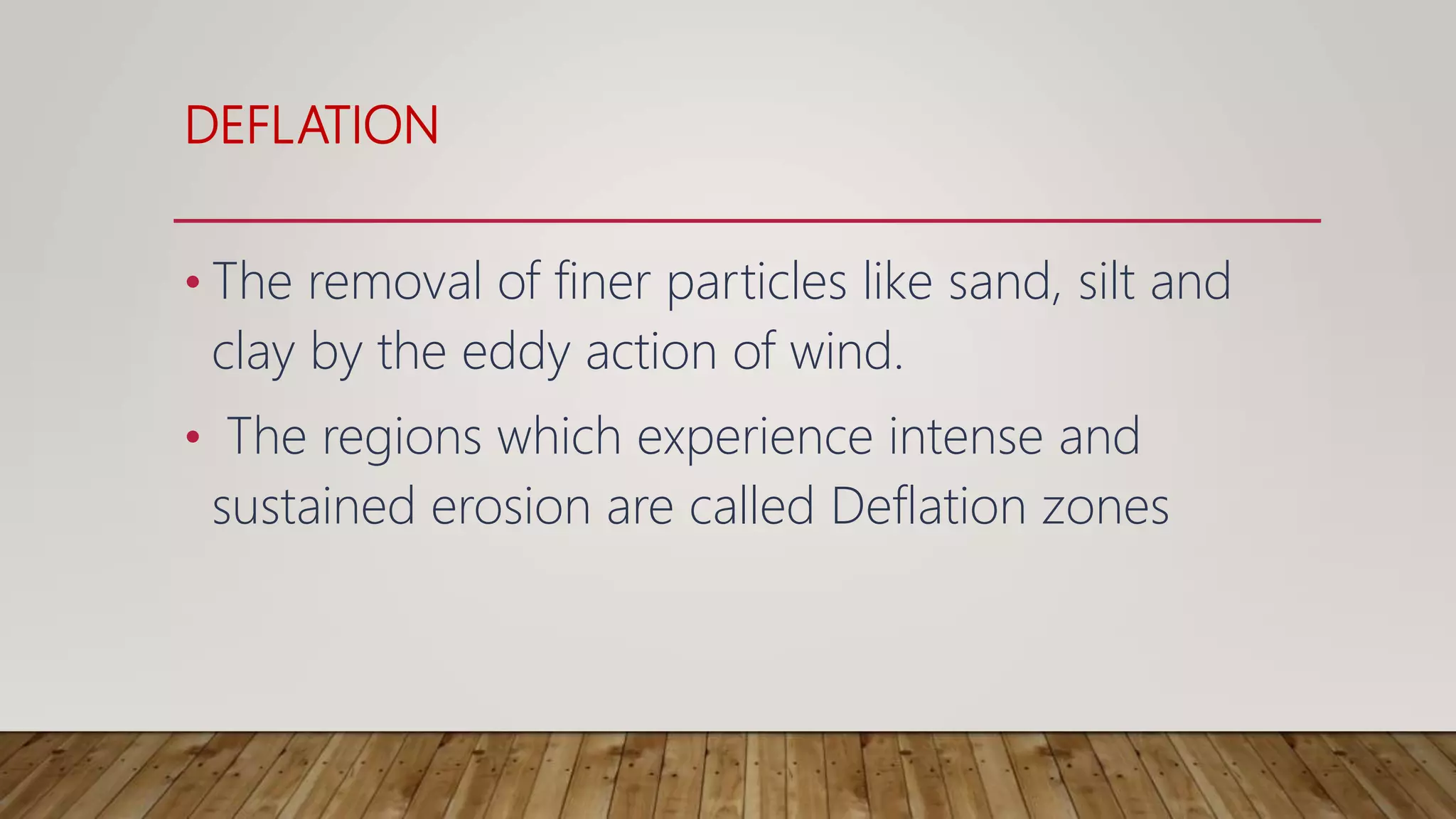 Geological action of wind | PPT