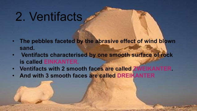 Geological action of wind | PPT | Geology | Science