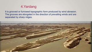 Geological action of wind | PPT