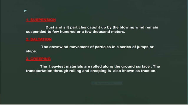 Geological action of wind | PPT | Geology | Science