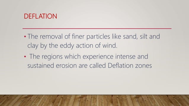Geological action of wind | PPT | Geology | Science