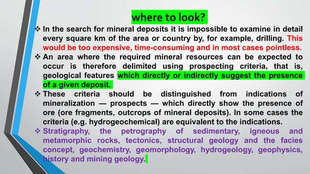 Geological criteria for ore prospecting.pptx