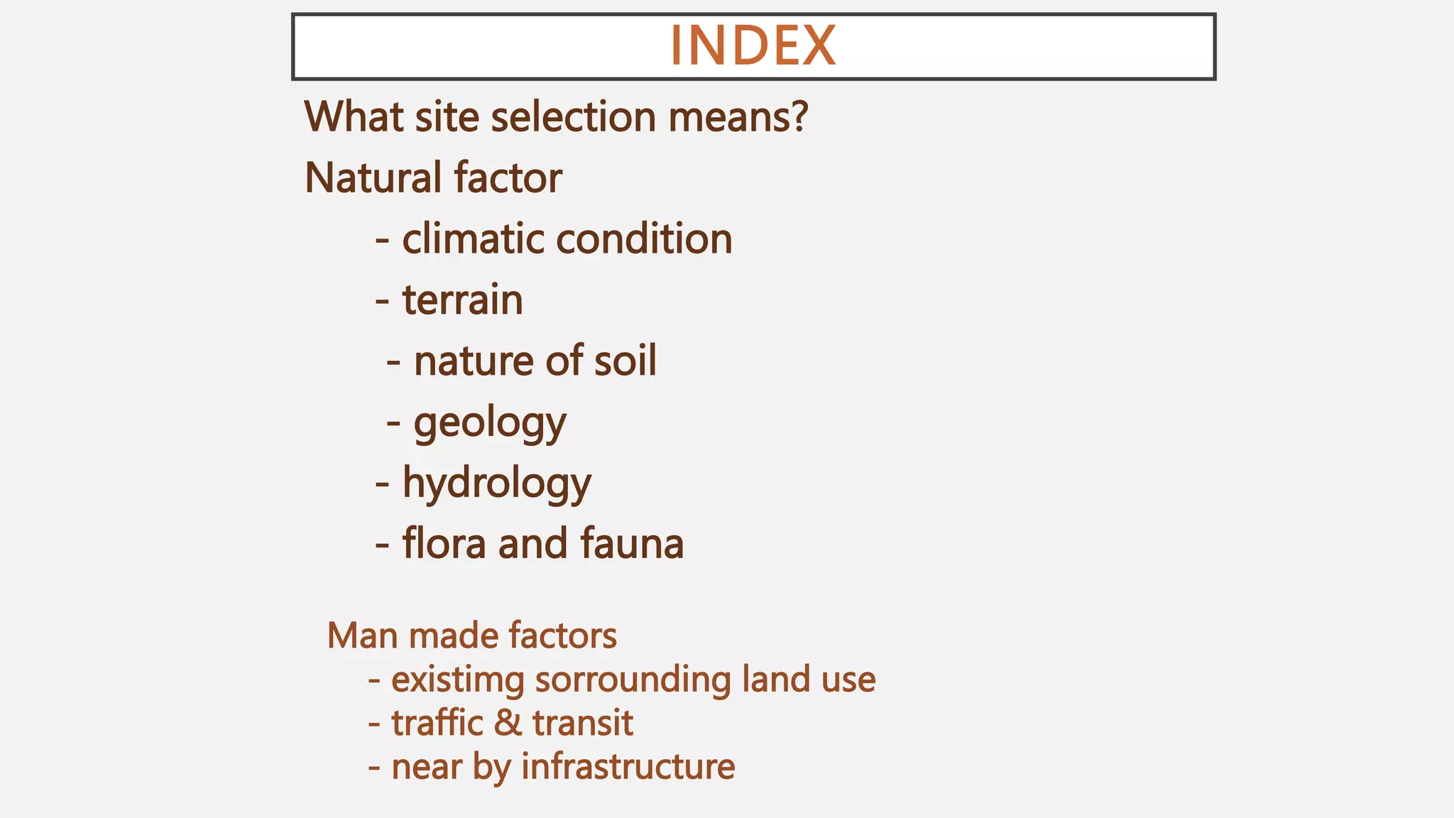 Geological criteria for selection of site.pptx