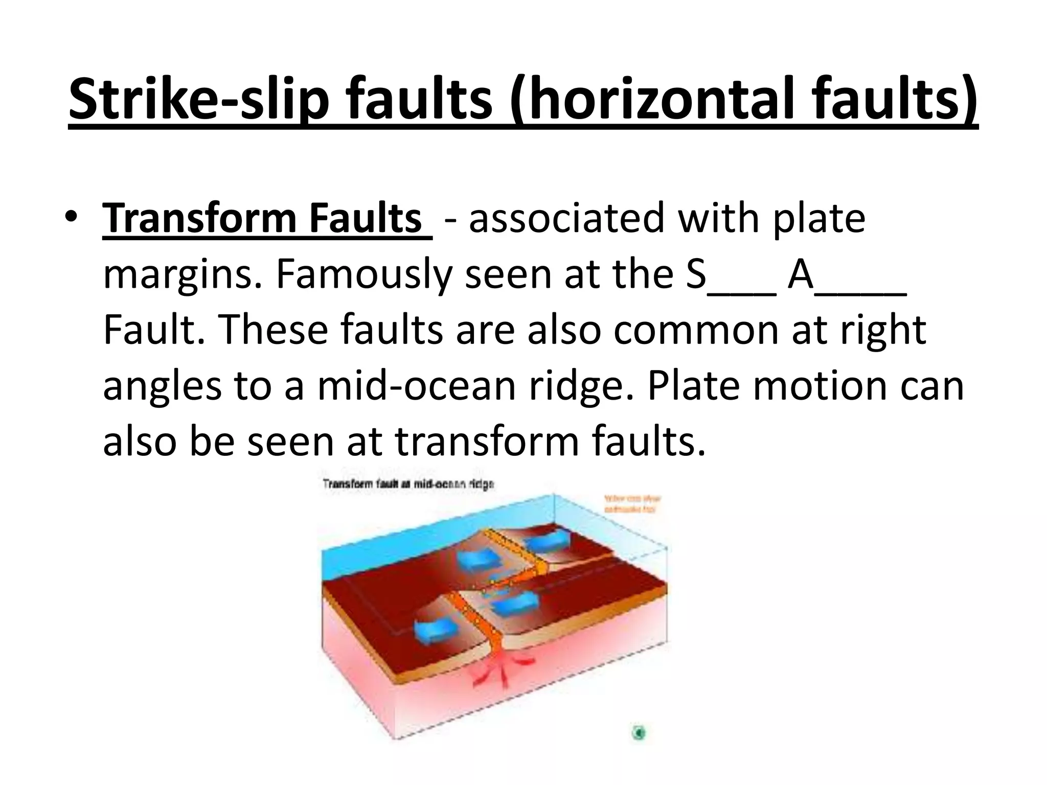 Geological faults student copy | PPTX