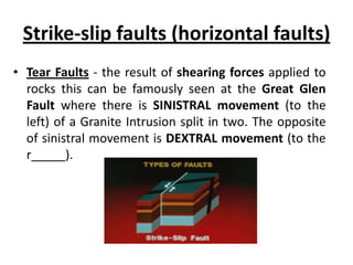 Geological faults student copy | PPTX