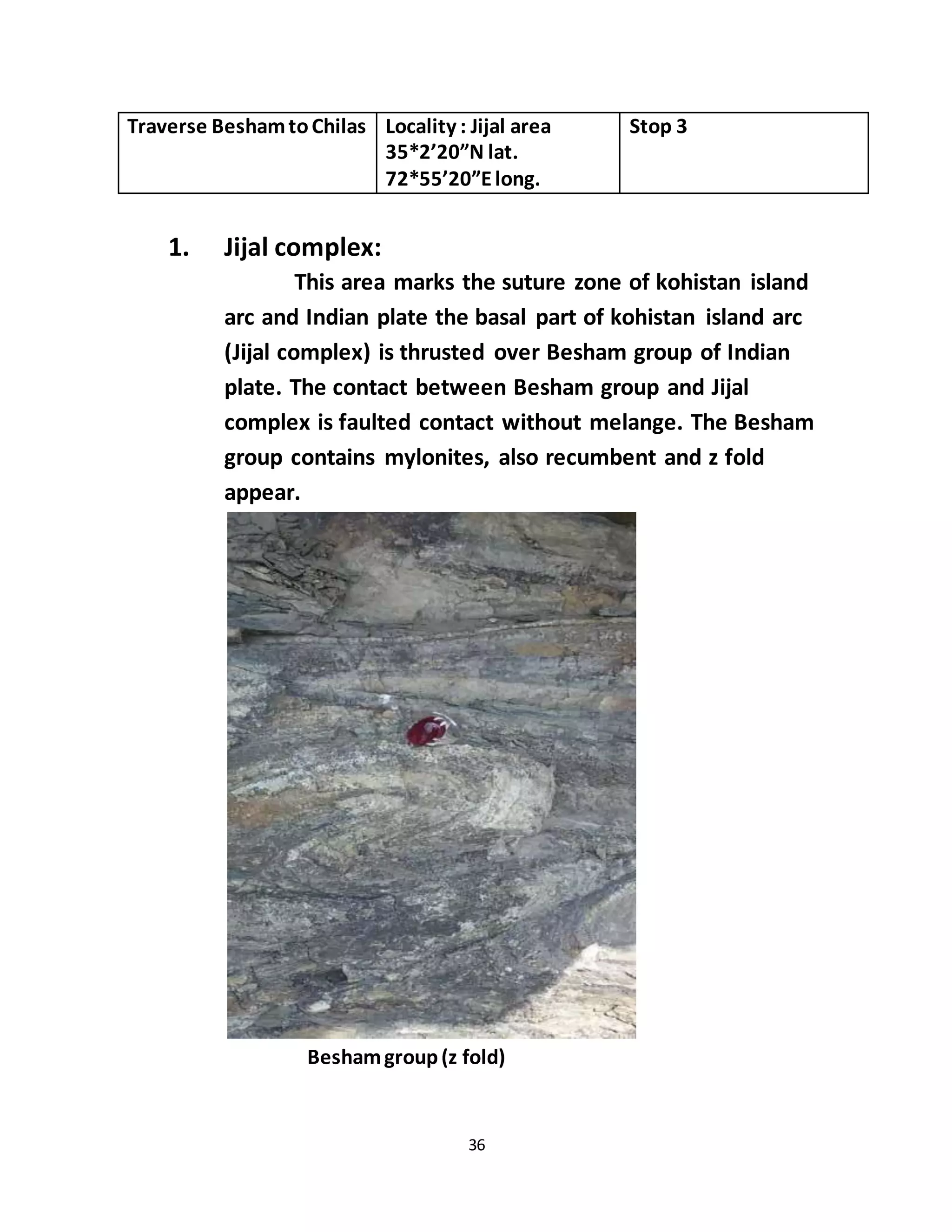 Geological field work report | DOCX