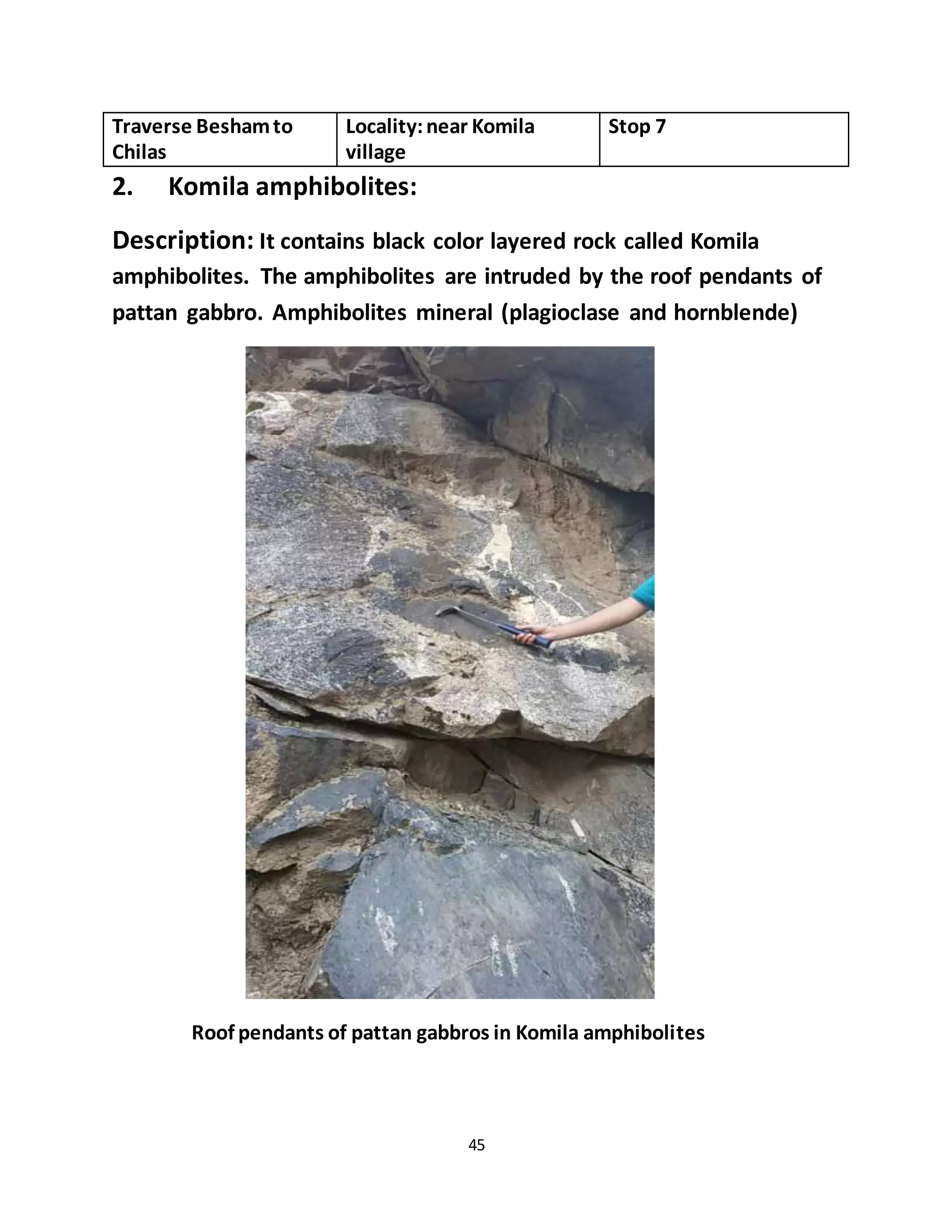 Geological field work report | DOCX