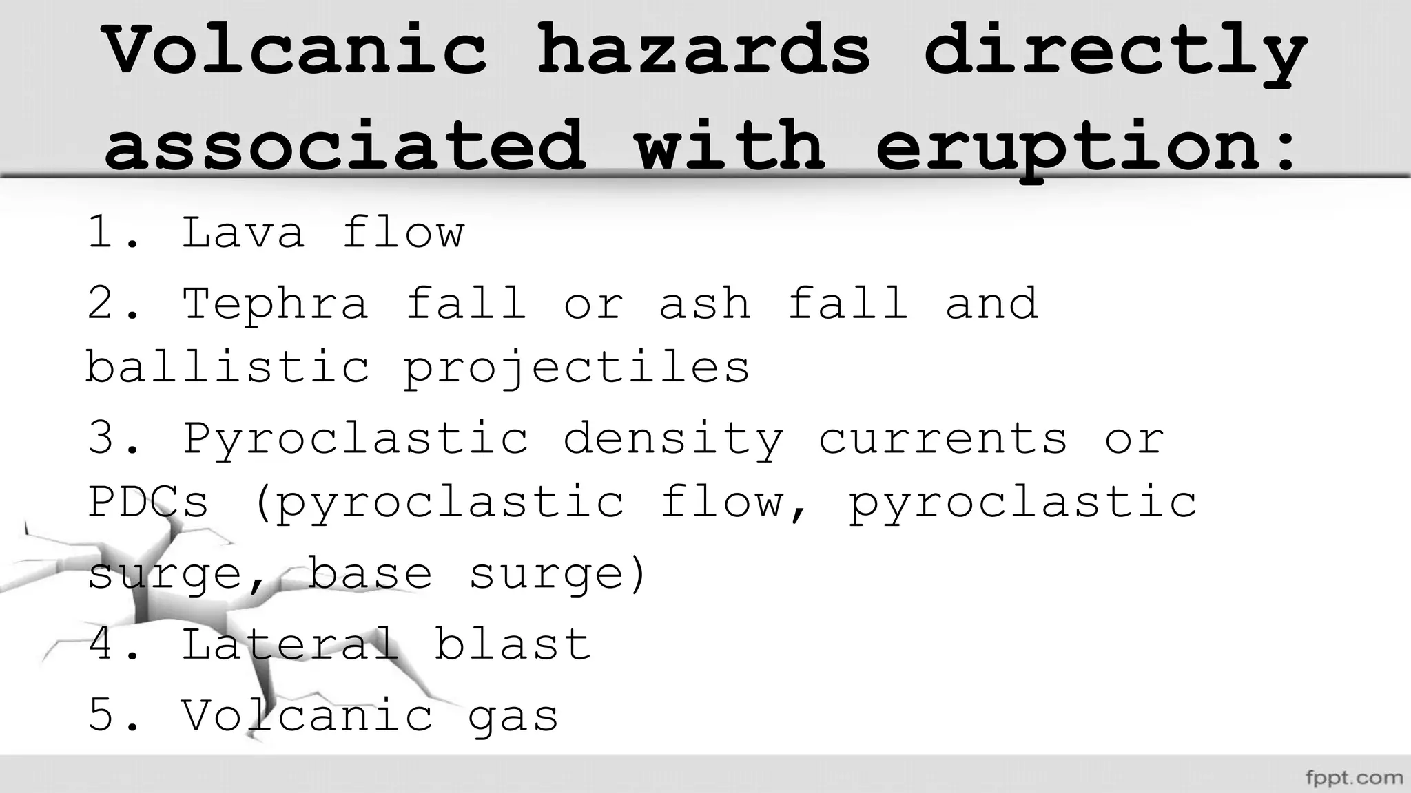 Geological hazard and hazard map | PDF