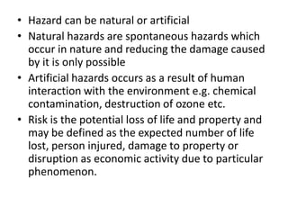 Geological Hazards engineering geology 2 | PDF