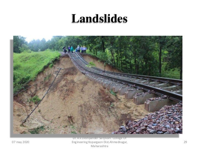 Geological hazards landslides unit vi | PPTX