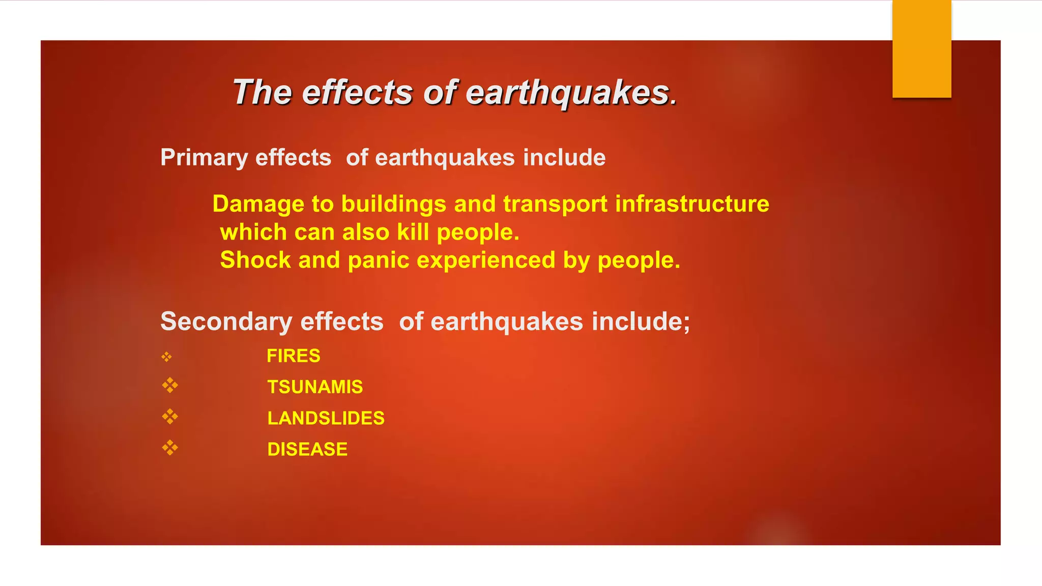 Geological hazards of earth quack | PPT