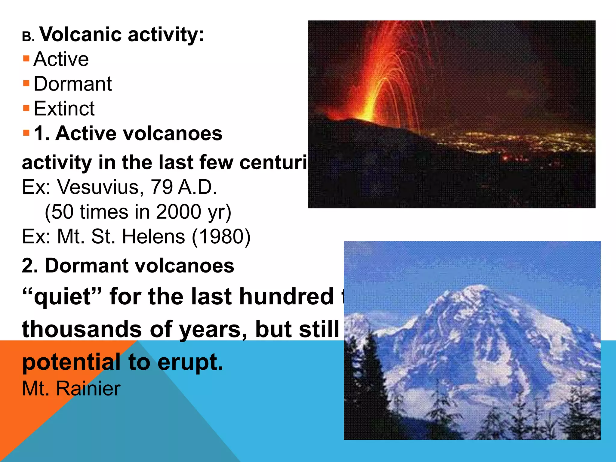 Geological hazard volcanoes unit vi | PPT