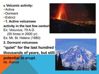 Geological hazard volcanoes unit vi | PPT
