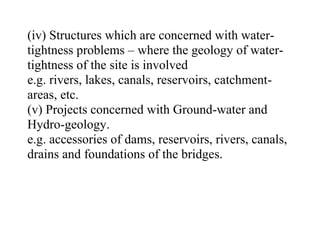 Geological investigations for highways | PPT