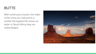 Geological landforms | PPT