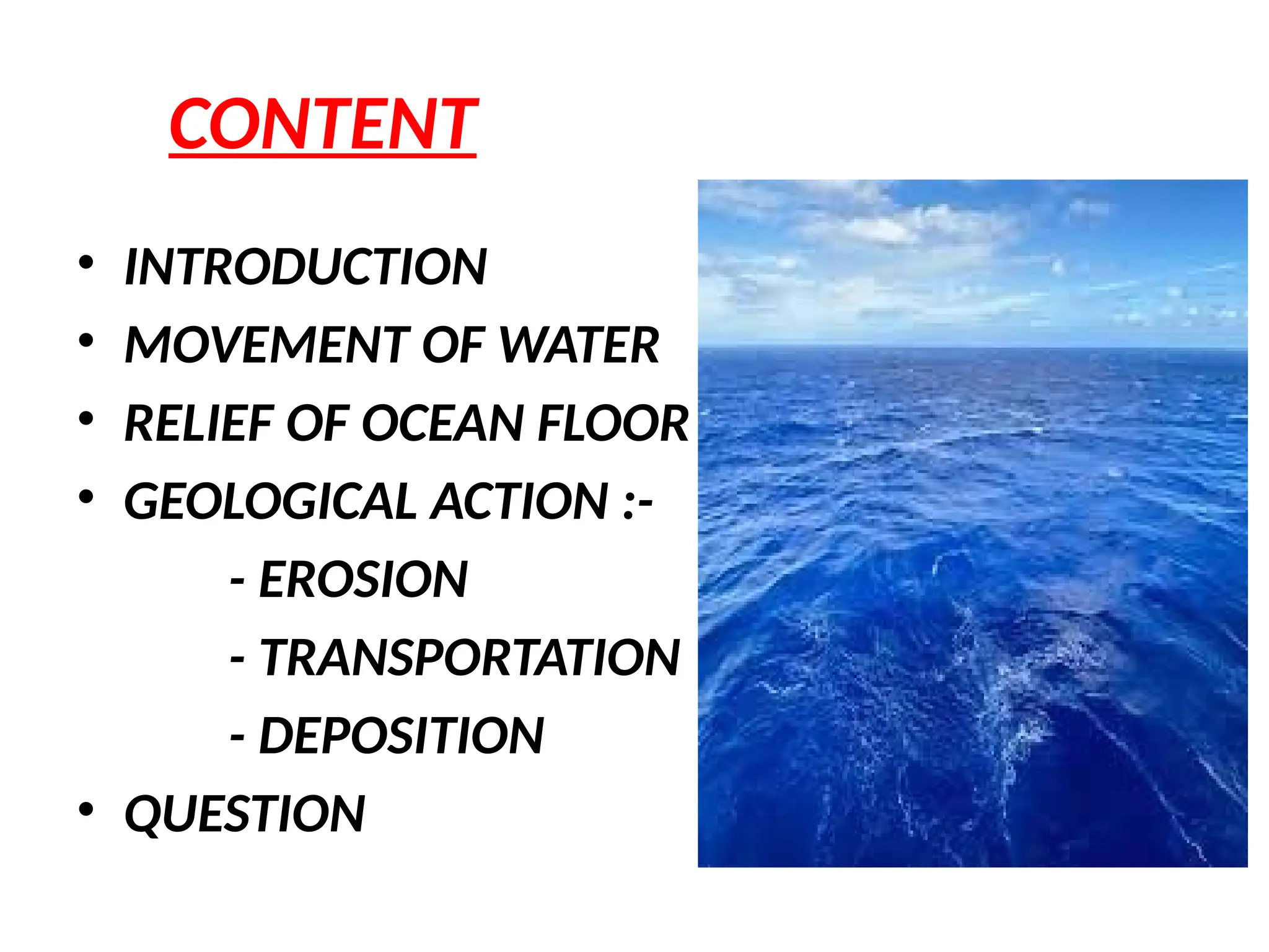 OCEAN GEOMORPHOLOGY(Erosional and depositional landforms).pptx