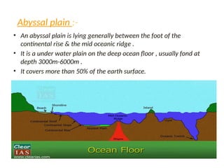 OCEAN GEOMORPHOLOGY(Erosional and depositional landforms).pptx