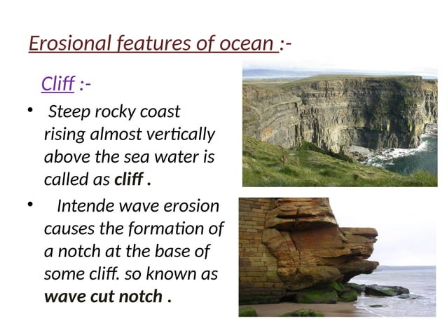 OCEAN GEOMORPHOLOGY(Erosional and depositional landforms).pptx