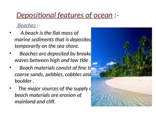 OCEAN GEOMORPHOLOGY(Erosional and depositional landforms).pptx