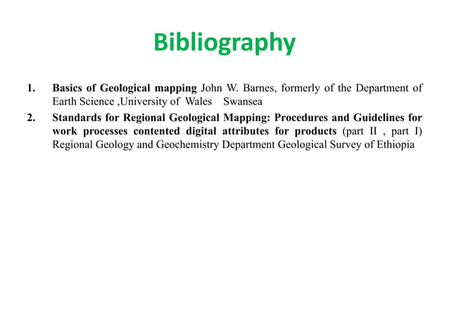 Geological Map.ppt | Geography | Science