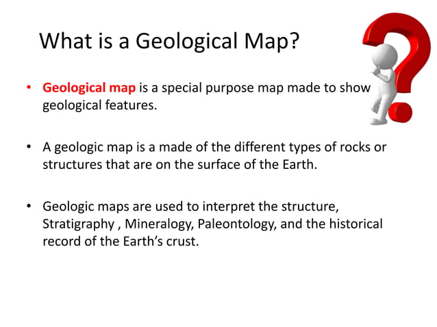 Geological Map.ppt | Geography | Science