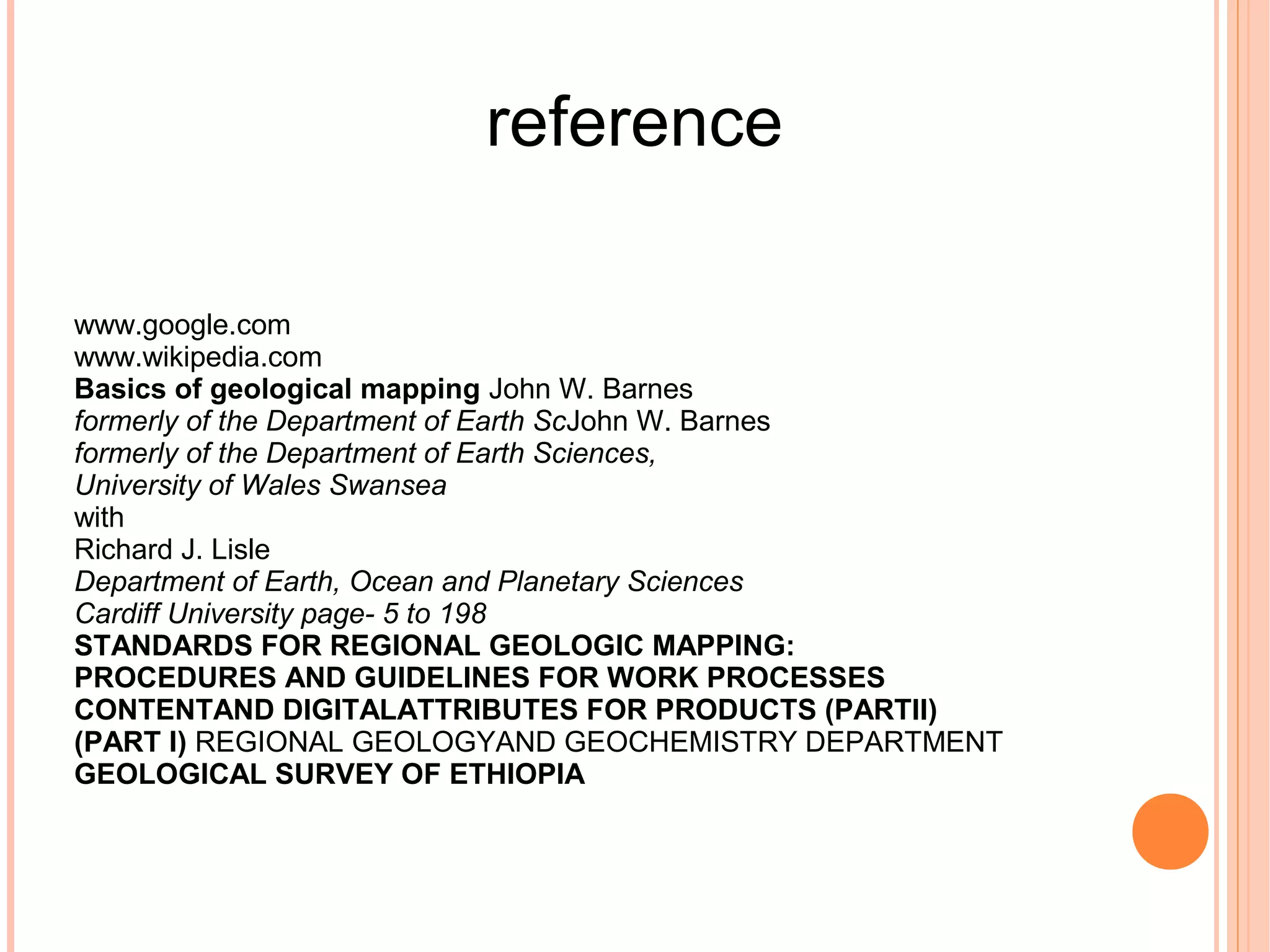 Geological mapping | PPT