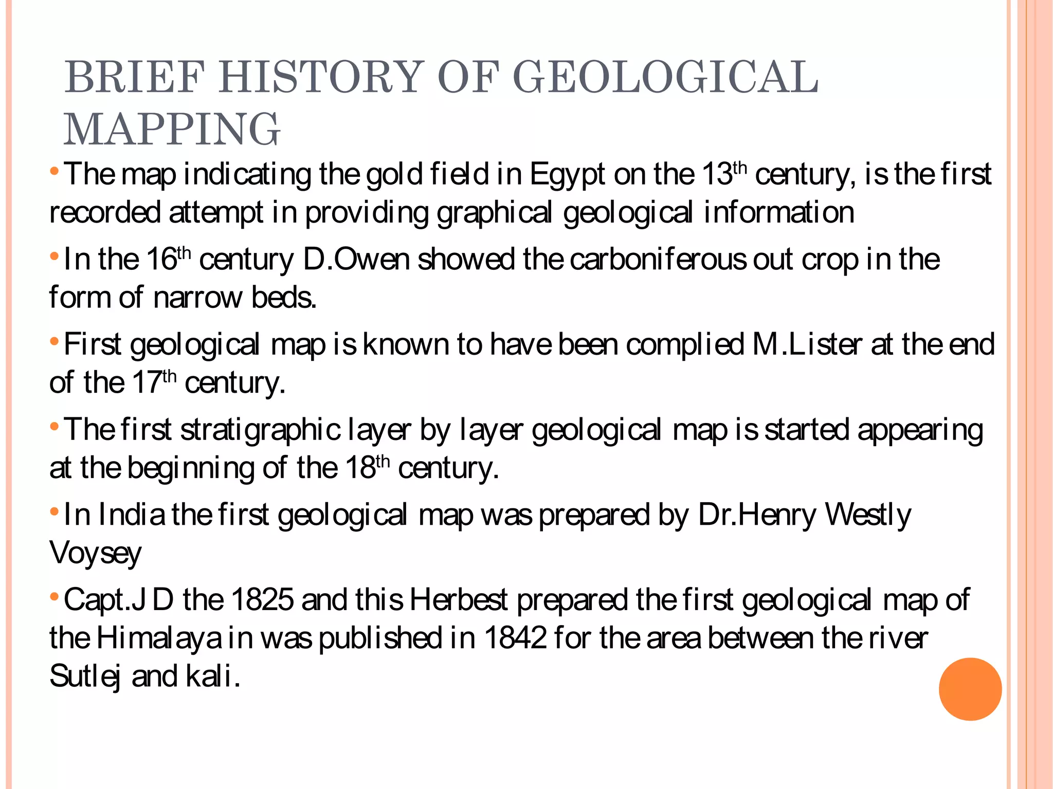 Geological mapping | PPT