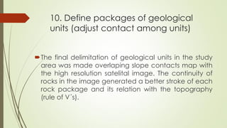 Geological mapping using satellite images. | PDF