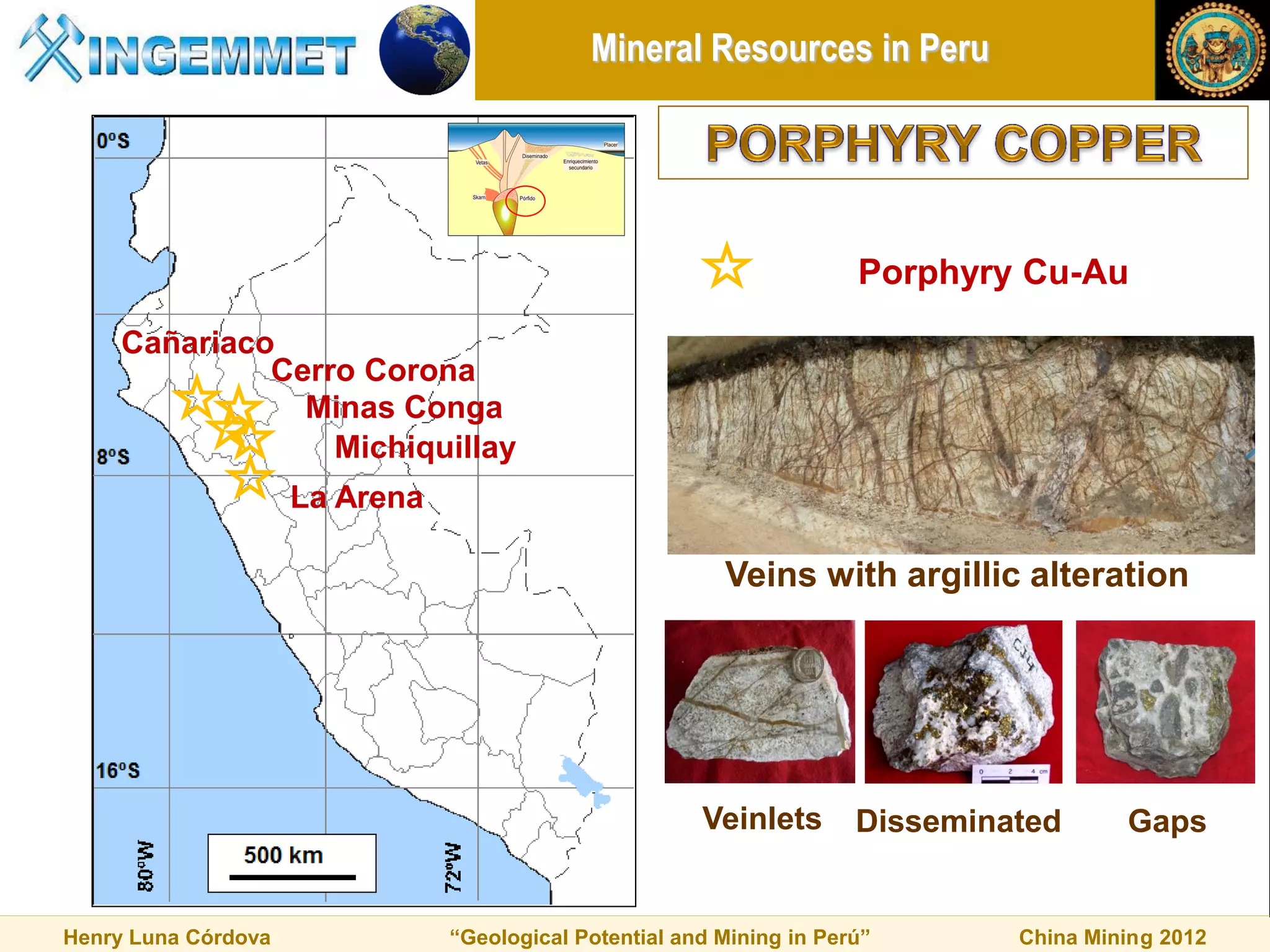 Geological Potential and Mining in Perú | PDF