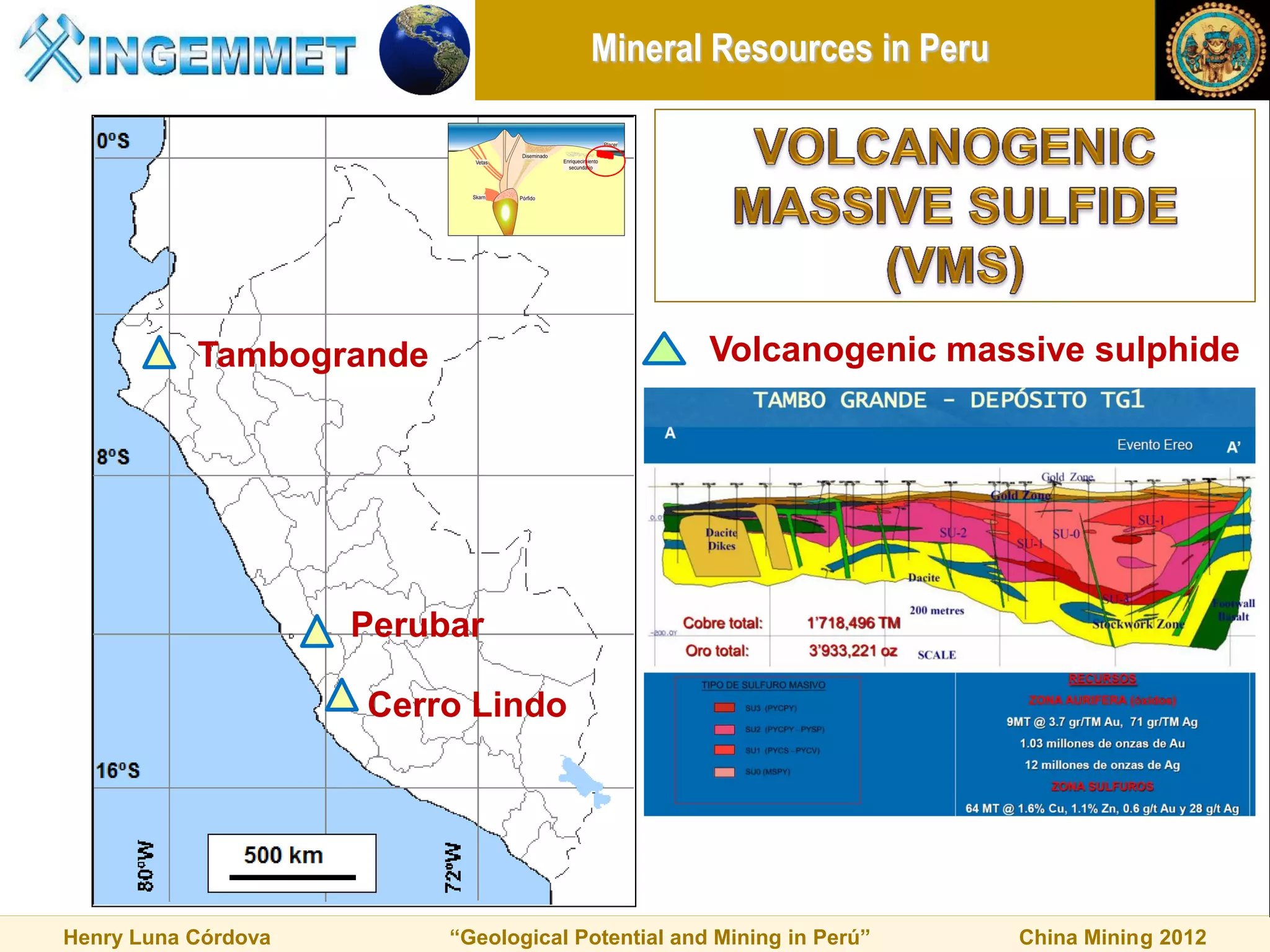 Geological Potential and Mining in Perú | PDF