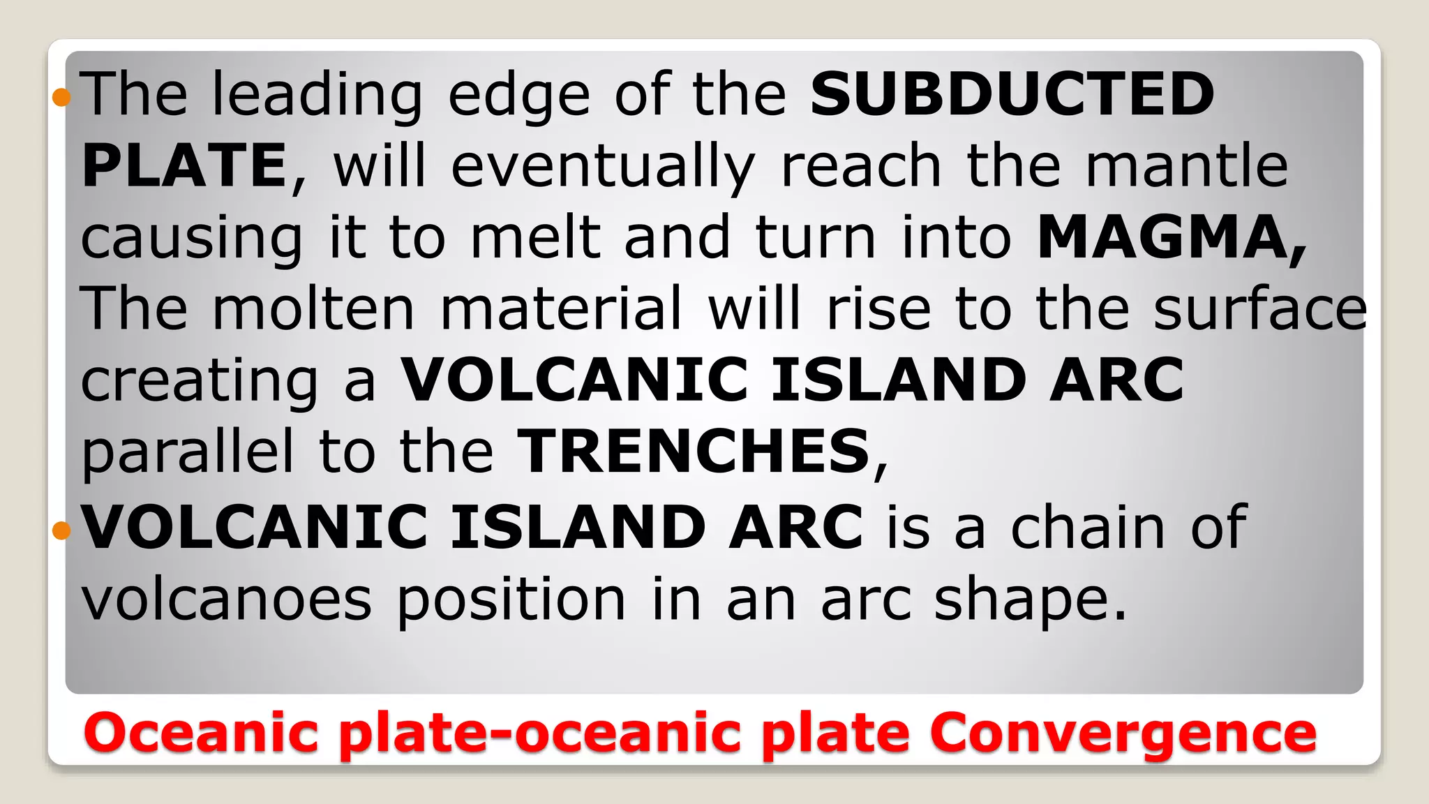 Geological processes along plate boundaries module 5 | PPTX