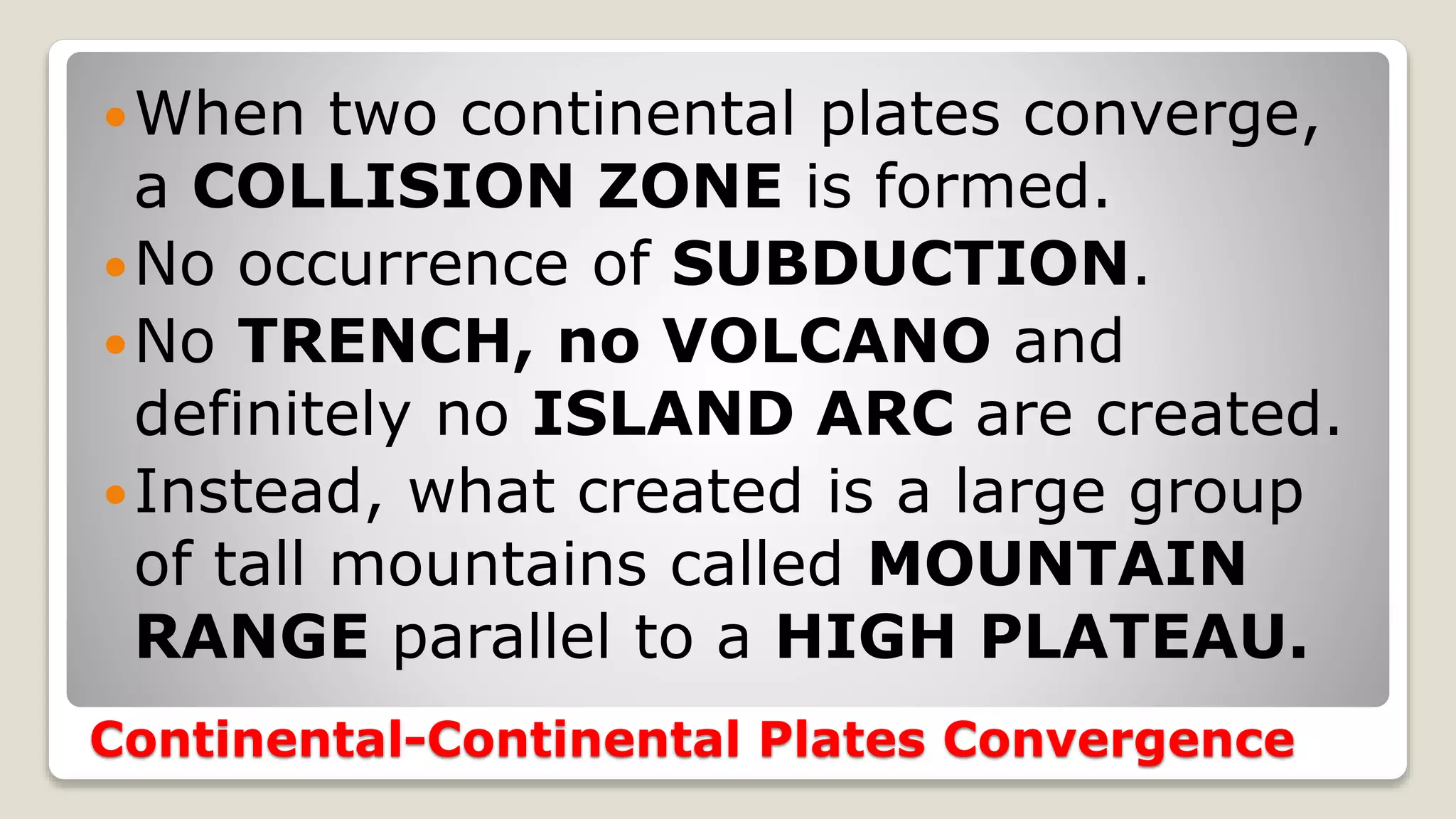 Geological processes along plate boundaries module 5 | PPTX