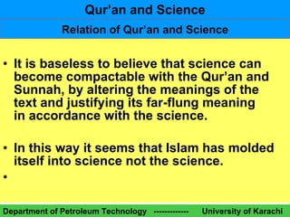 Geological Sciences and Imam Ahmad Raza | PPT | Geology | Science