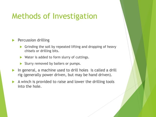 Engineering Site investigation | PPT