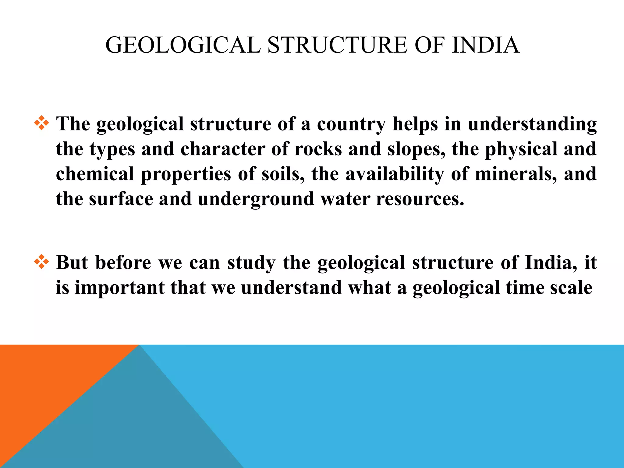 Geological Structure of India.pptx