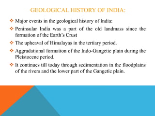 Geological Structure of India.pptx