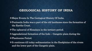 Geological structure of india.pptx