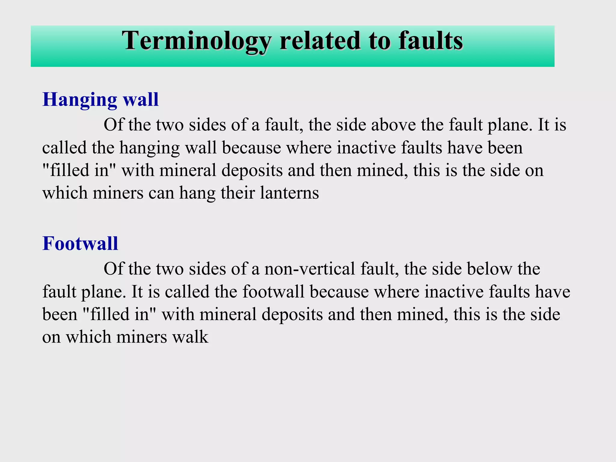 Geological structures folds faults joints types of folds joints | PPT