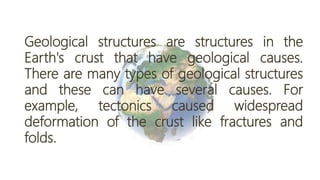 Geological Structures | PPTX