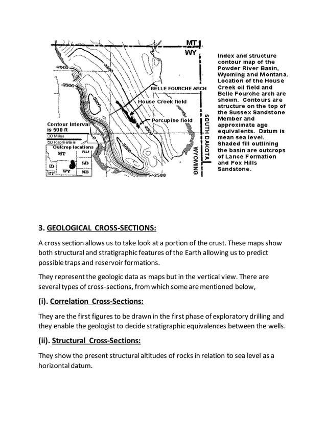 Geological Subsurface Maps | DOCX